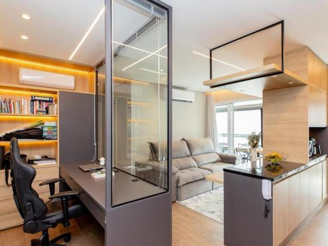 Excelente apartamento para venda em Chácara Santo Antônio Zona Sul com 2 quartos, sendo 1 suíte, 7