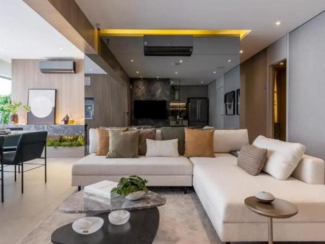 Confortável apartamento para venda em Jardim das Acácias com 3 quartos, sendo 3 suítes, 118m²