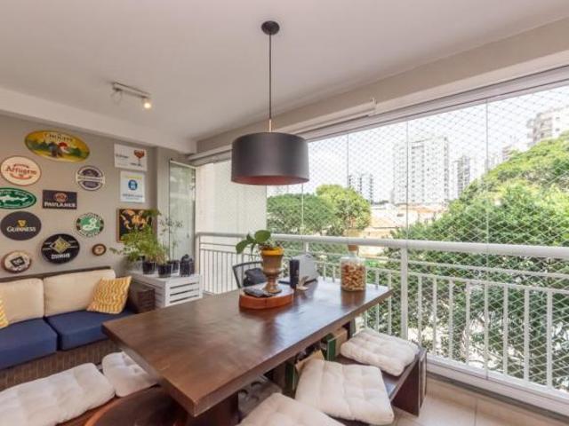 Elegante apartamento para venda em Vila Gumercindo com 2 quartos, sendo 1 suíte, 82m² felipearanha