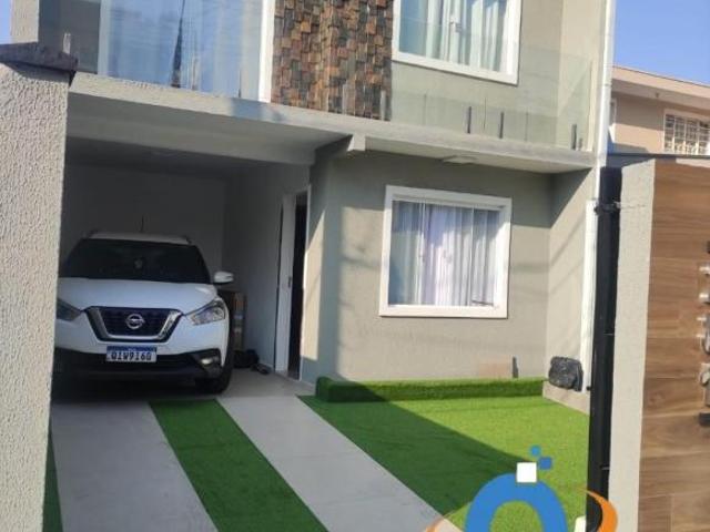 Espetacular casa à venda em São José dos Pinhais PR, Parque da Fonte: 3 quartos, 1 sala, 3 banheiros
