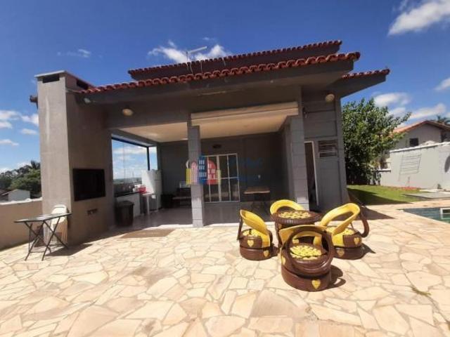 Espetacular casa de alto padrão em condomínio no Ninho Verde, Porangaba SP: 5 quartos, 1 suíte, 3 ba