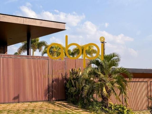 Espetacular Casa em Condomínio à Venda em Indaiatuba SP, Bairro Reserva Petrus: 6 quartos, 6 suítes