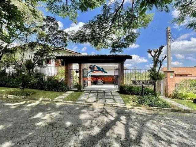 Espetacular casa em condomínio na Granja Viana, Cotia SP: 5 quartos, 3 suítes, 3 salas, 6 banheiros