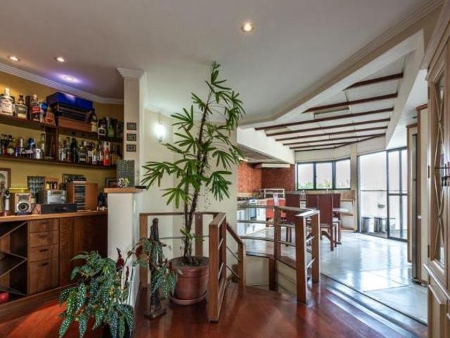 Sensacional cobertura para venda em Brooklin com 4 quartos, sendo 2 suítes, 354m²