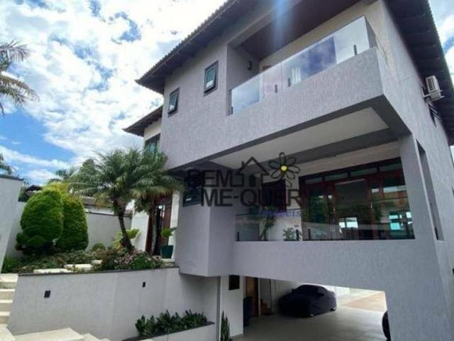 Espetacular Sobrado de Luxo com LINDA ÁREA GOURMET E 4 SUITES no CITY AMÉRICA