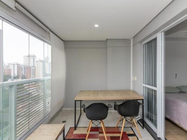 Sensacional studio para venda em Brooklin Paulista com 1 quarto, sendo 1 suíte, 44m² remaxares#RJF