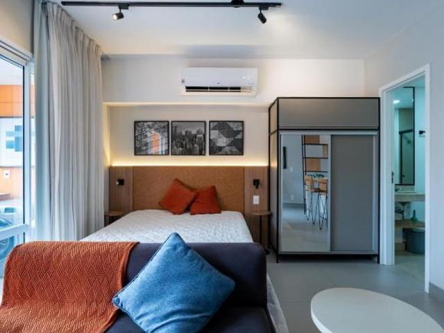 Agradável studio para venda em Campo Belo com 1 quarto, 40m² remaxares#AZL97