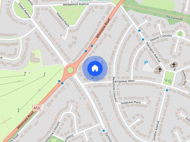 Essex Place, The Westlands, Newcastle Under Lyme, Staffordshire, ST5