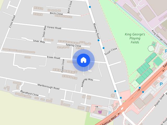 Essex Road, Essex Road, Romford, RM7