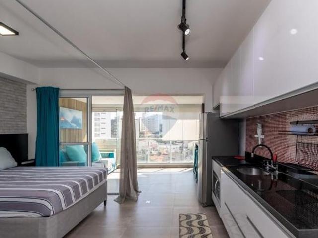 Estúdio Moderno na Vila Mariana: 36m² de conforto e praticidade