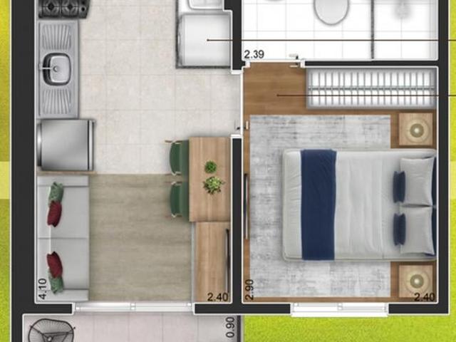 ️ Estudio à Venda na Mooca com Varanda – Lazer Completo e ao Lado do Metrô | Vila Boulevard Mooca