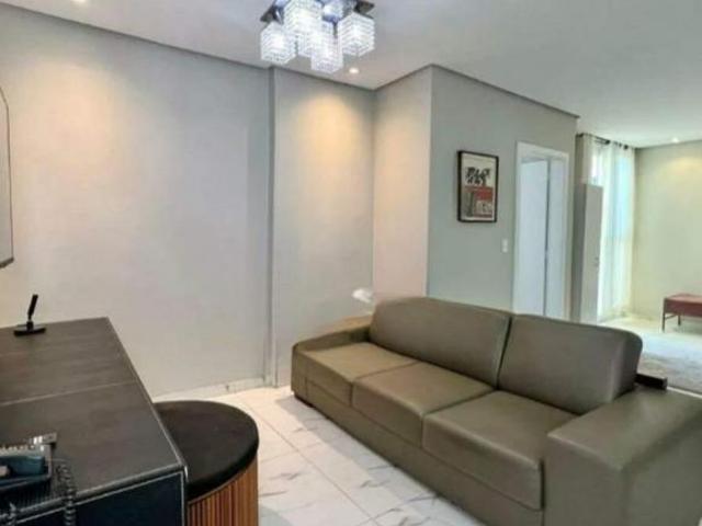 Estudio 1 quarto todo montado, com área privativa, em prédio moderno, com portaria 24hs, piscina, sa