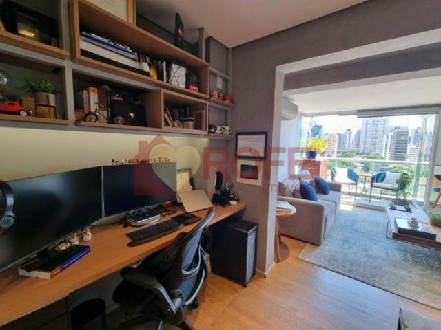 Este lindo apartamento de 54m² no Brooklin