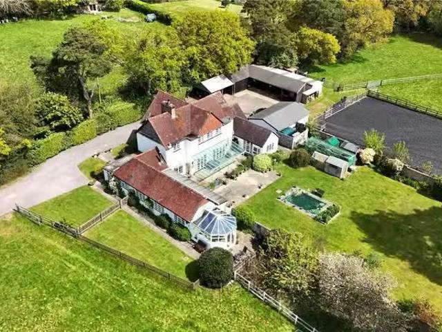Equestrian facility for sale in Burley Road, Bransgore, Christ.