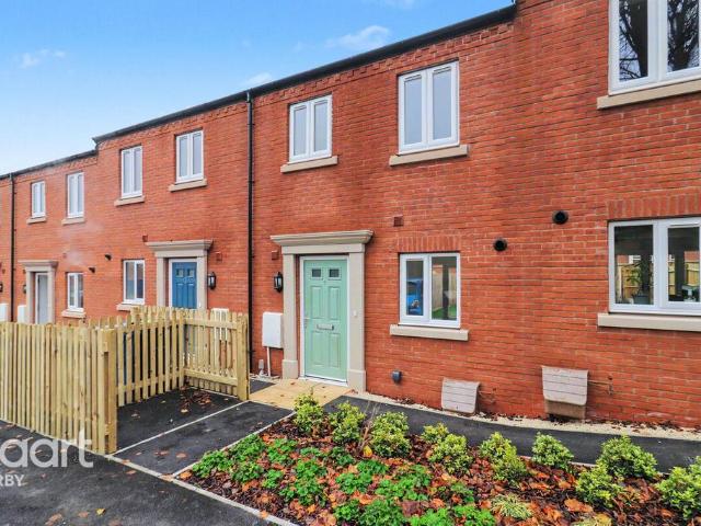 Erasmus Drive, Derbyshire 3 bed terraced house to rent £1,360 pcm £314 pw