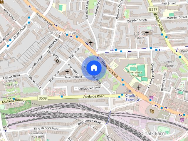 Eton College Road, Chalk Farm, London, NW3