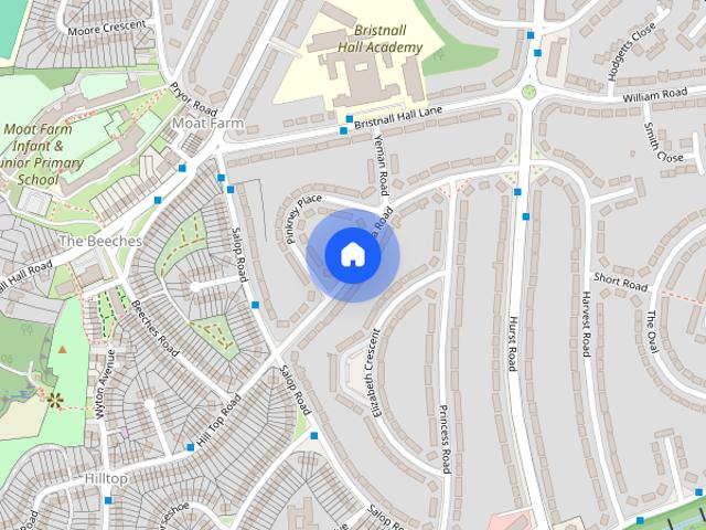 Eva Road, Oldbury, B68