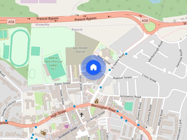 Evans Street, Prescot, Merseyside, L34