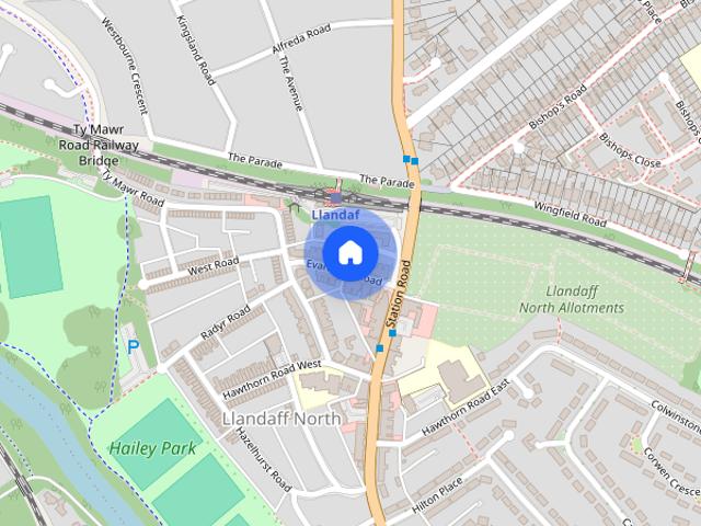 Evansfield Road, Llandaff North