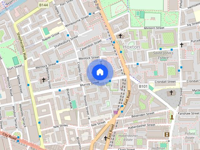 Evelyn Court, Evelyn Walk, N1
