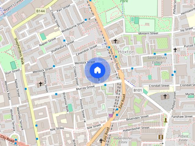 Evelyn Walk, Shoreditch, N1