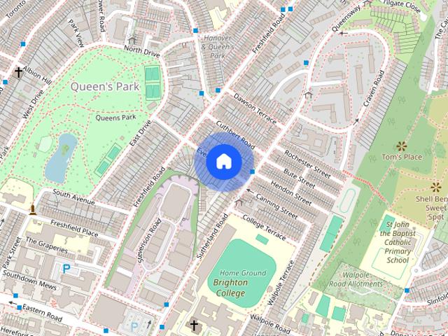 Evelyn Terrace, Brighton, BN2