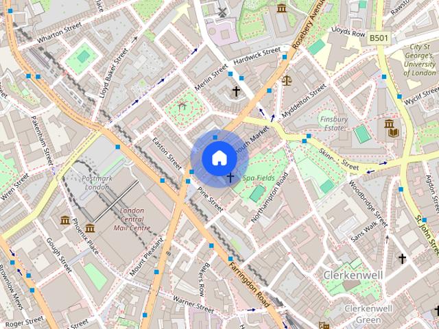 Exmouth Market, Clerkenwell, London, EC1R