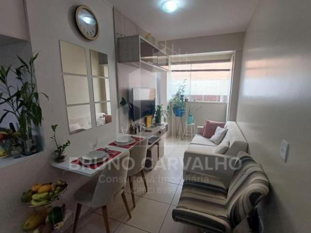 EXCEKLENTE APARTAMENTO DE 1 QUARTO MOBILIADO COM GARAGEM 1° ANDAR