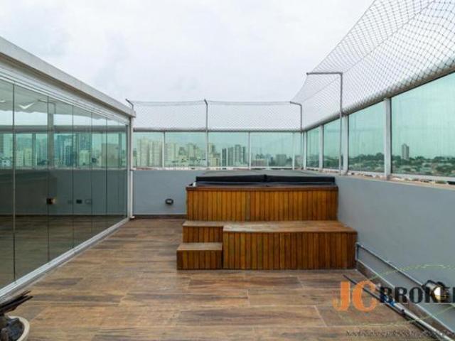 Excelente Cobertura com 168m² de área útil