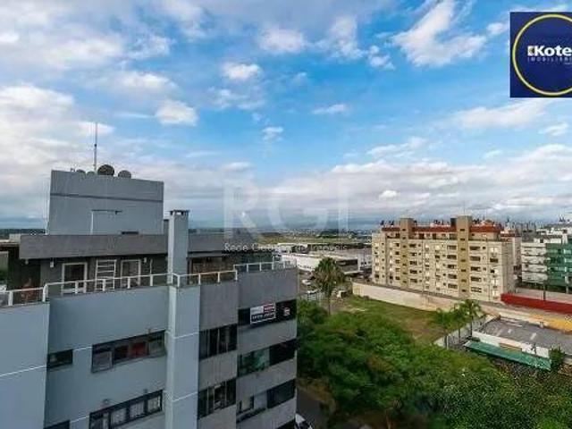EXCELENTE COBERTURA COM 2 DORMITÓRIOS, PISCINA E 1 VAGA DE GARAGEM