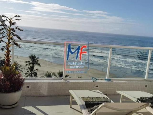 Excelente cobertura duplex Riviera de São Lourenço, com 300m² área útil, 5 suítes, lavabo, ar cond