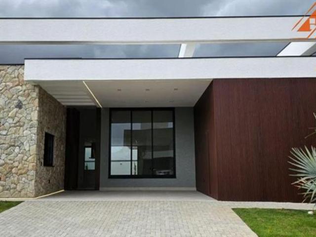 Excelente Casa Térrea no Condomínio Alphaville Nova Esplanada 3 – 4 Suítes | Alto Padrão