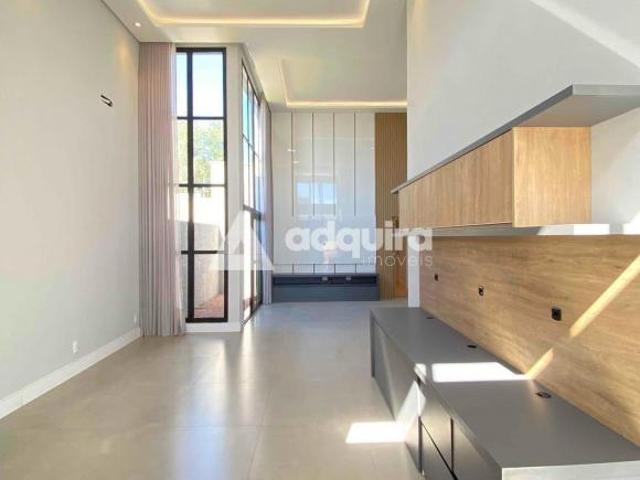 Excelente Casa Térrea Semimobiliada, em Condomínio Fechado EOS Mirante, 140m², Contorno, Ponta