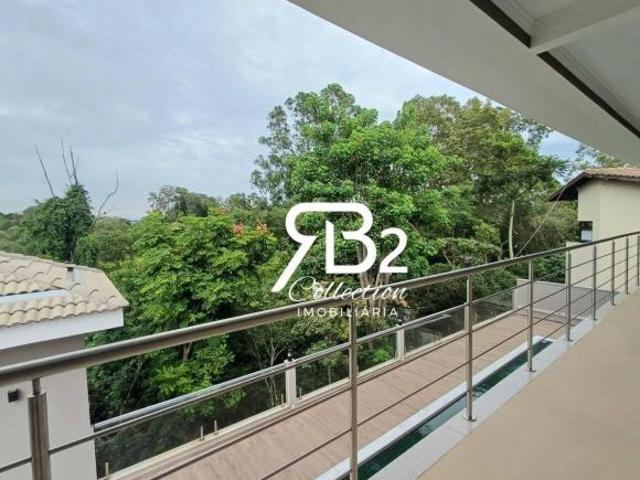 Excelente casa com 4 suítes, fundo com área verde no Marambaia em Vinhedo/SP