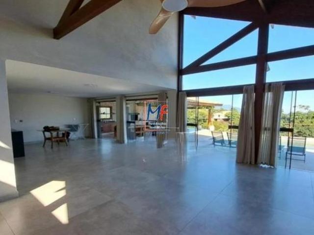 Excelente casa em cond. fechado em Ilhabela, 525 m² a.c 1.382 m² a.t 6 suítes, sala, jacuzzi