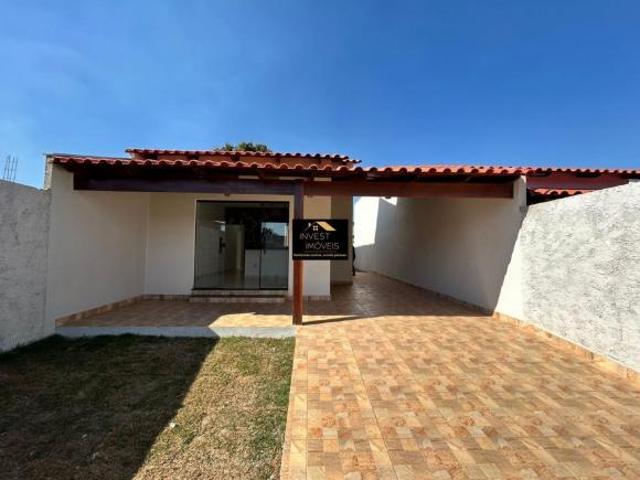 Excelente casa em construção com terreno de 180m² em Juatuba/MG