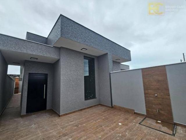 Excelente casa moderna com 2 dormitórios e piscina à venda Jardim Imperador Peruíbe/SP