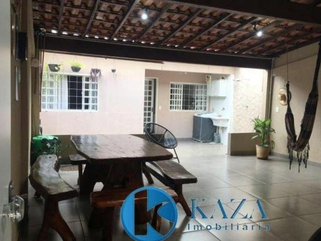 EXCELENTE CASA NO BAIRRO ESPLANADA III COM ÁREA GOURMET CHURRASQUEIRA E TETO RETRÁTIL
