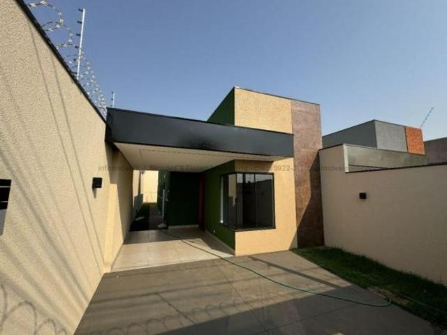 Excelente casa nova com 03 quartos na Vila Nasser