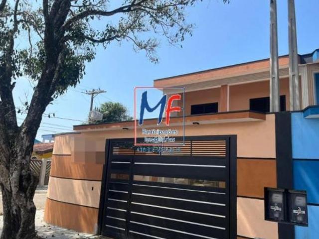 Excelente casa nova praia em Itanhaém com 166,60 m² terreno e 126m² a.c 3 suites, 3 vagas, a apen