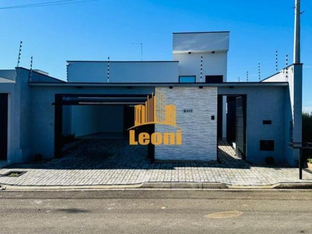 Excelente casa nova 3 quartos sendo 1 suíte + cozinha/ área gourmet + piscina