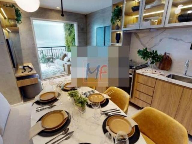 Excelente apto a venda no Belenzinho, com 43 m² a.u 2 dormitórios, sala, cozinha, banheiro, varand
