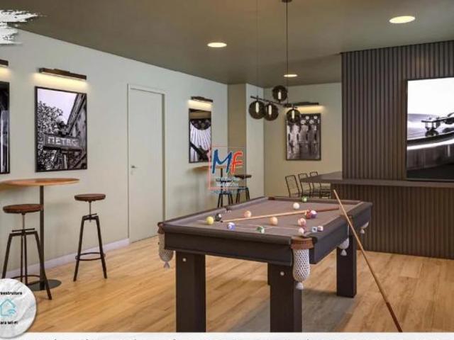 Excelente apto com 41 m² a.u 2 dormitórios, sala, cozinha, lazer. Prox. Avenida Washington Luís e