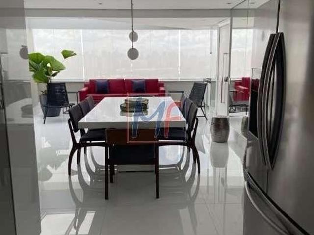 Excelente apto cobertura no Centro de Santo André, 199m² a.u 3 dormitórios 3 suítes, terraço gou