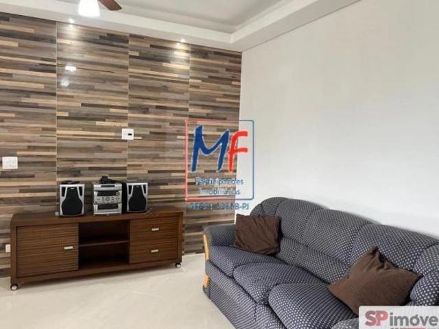 Excelente apto em Bertioga/SP, com 78 m² a.u 2 dormitórios 1 suíte, sala c/ 2 ambientes, cozinha