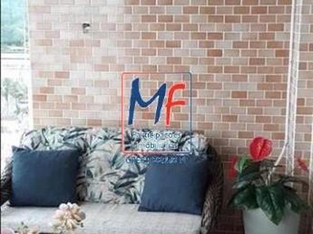 Excelente apto em Mongaguá/SP, com 81m² a.u 2 dormitórios 1 suíte, sala, cozinha, área de serviç