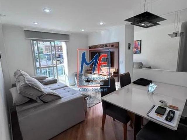 Excelente apto em Santana, com 55 m² a.u 2 dormitórios, cozinha, lavanderia, sala c/ 2 ambientes