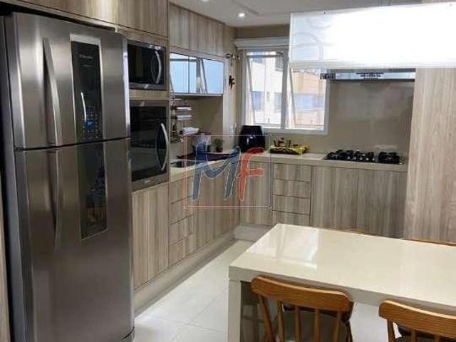 Excelente apto em Santo André, 128m² a.u 3 dormitórios 3 suítes, sala, cozinha, varanda gourmet