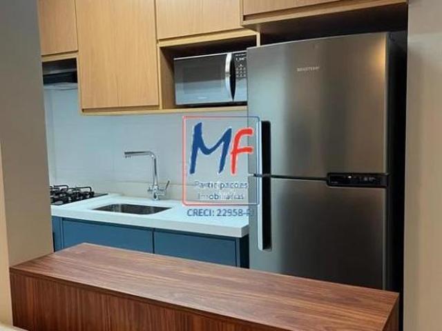 Excelente apto em SBC/SP, com 55 m² a.u 2 dormitórios, sala, cozinha, lavanderia, varanda, 1 vaga
