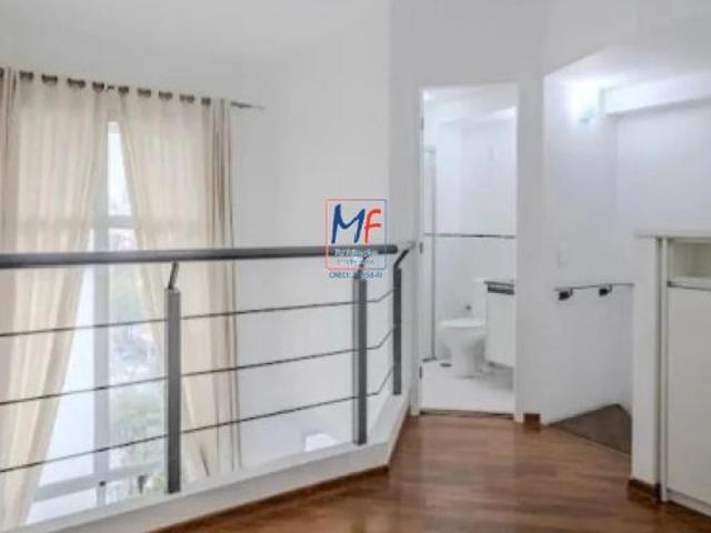 Excelente apto Itaim Bibi, 45 m² a.u 1 dorm. 1 suíte, sala, varanda, 1 vaga, lazer. Prox. Un. An